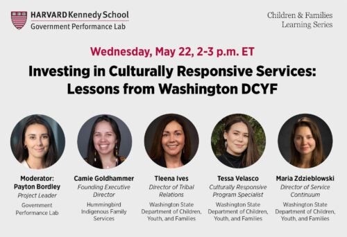 Learning Session: Investing in Culturally Responsive Services - Lessons ...